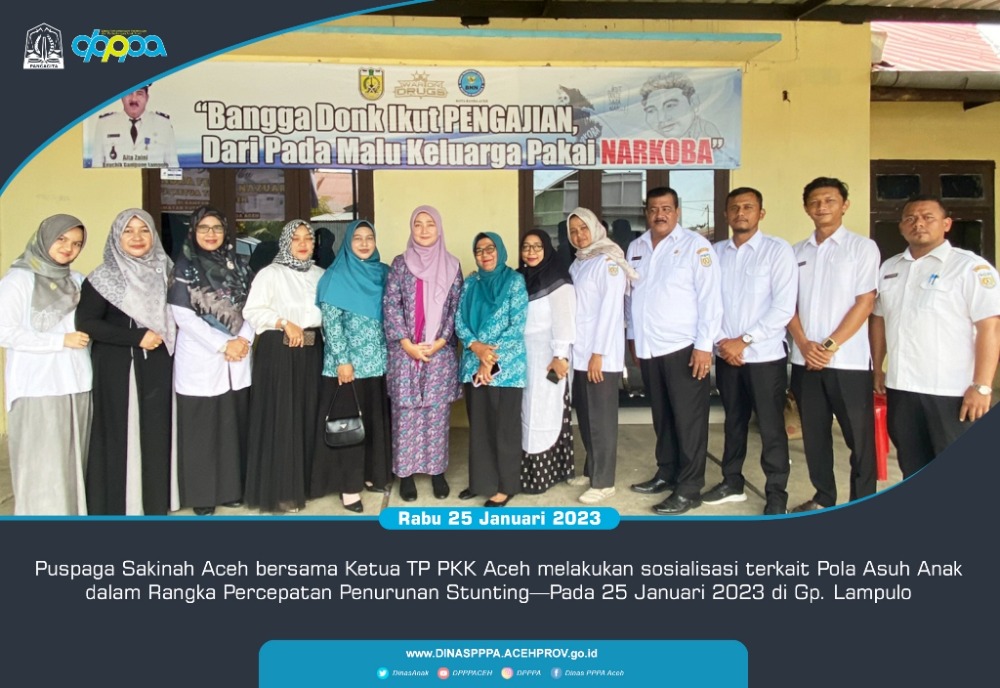 Banda Aceh - 25 Januari 2023 : Puspaga Sakinah Aceh bersama Ketua TP PKK Aceh melakukan ...